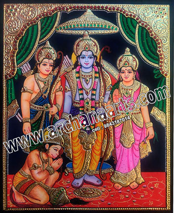 Tanjore Painting India, an exclusive portfolio of Tanjore arts and ...